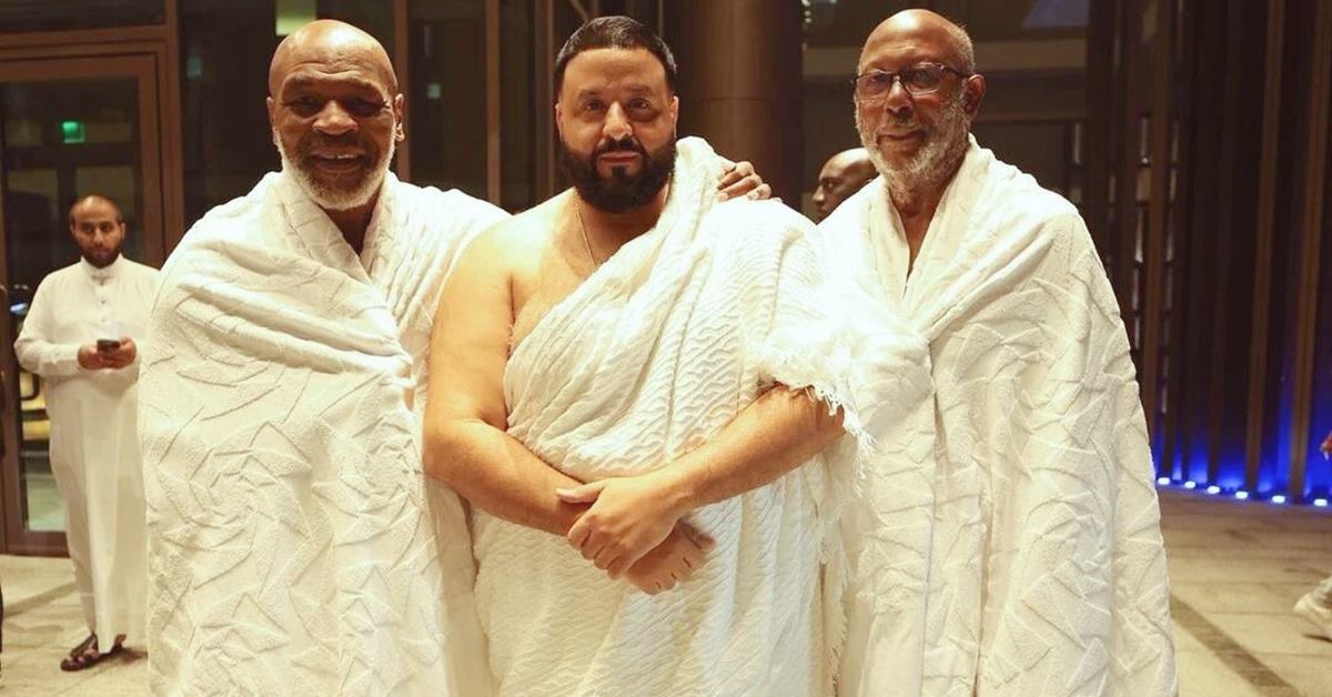 Mike Tyson, DJ Kheled perform Umrah together - ARY Digital